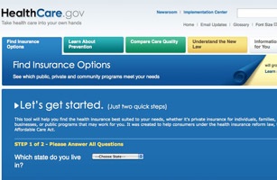 Healthcare.gov: A federally funded web site for consumers searching for ...