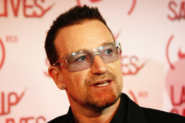 Win: U2's Bono and AIDS in Africa | Should Celebrities Endorse Health ...